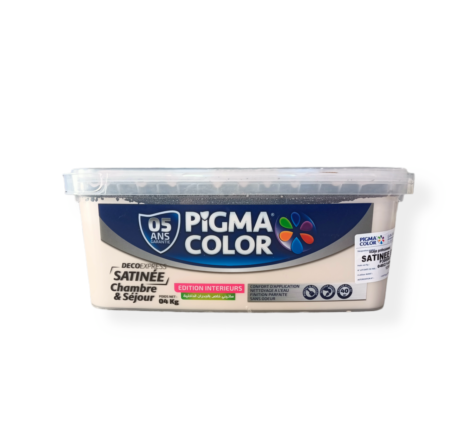 Peinture Satin e Beige PIGMA COLOR DEKKAL Peinture Satin e Beige PIGMA COLOR DEKKAL