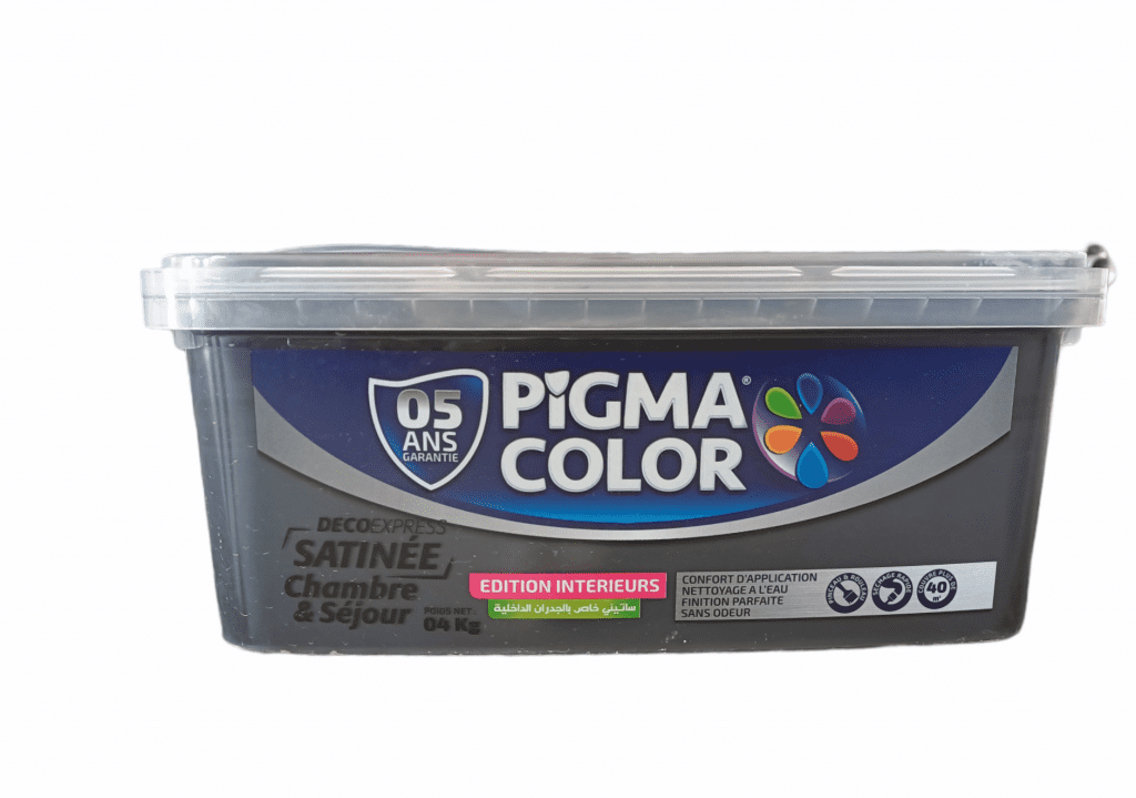 Peinture satinée noire PIGMA COLOR - DEKKAL